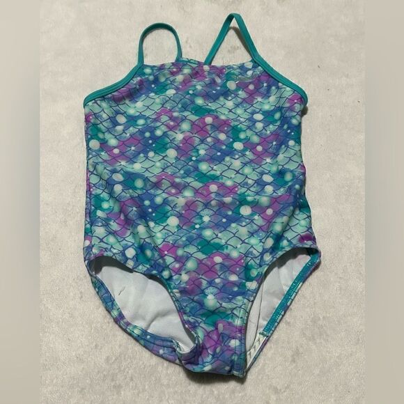 Speedo | Swim | Speedo Mermaid Pattern Girls Swimsuit Sizesmall | Poshmark